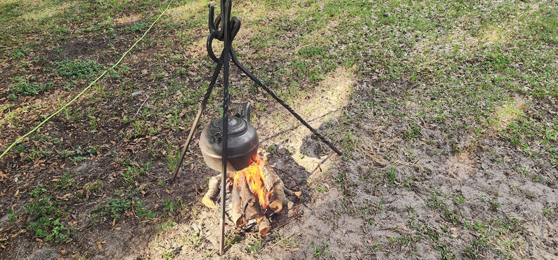 Fire Irons, Campfire Cooking, Spit, Rotisserie, Cowboy Cookware - Etsy