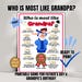 Who is Most Like Grandpa? Printable Grandfather Game | Fun Family Game ...