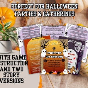 Halloween Left Right Game Printable,funny Halloween Party Game ...