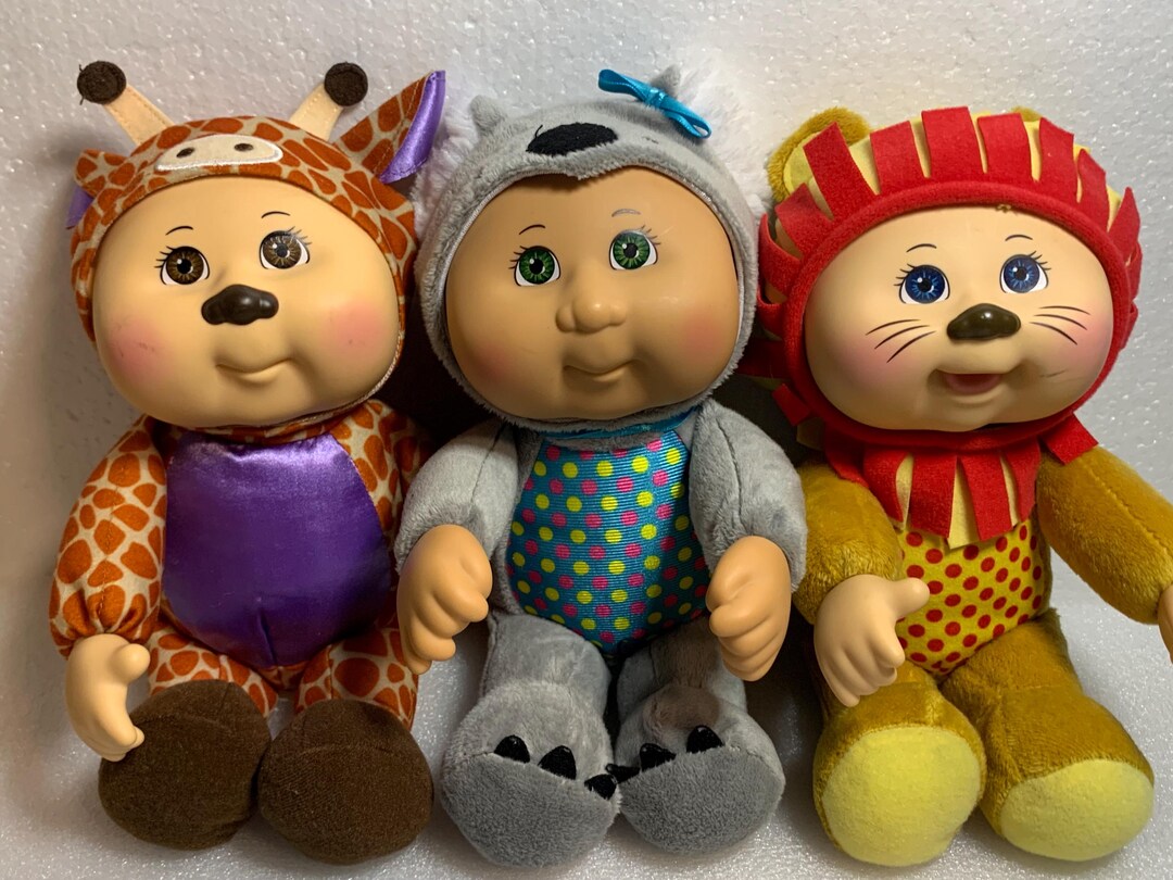 Cabbage Patch Kids Cuties Zoo Friends, 9 CPK Dolls - Etsy