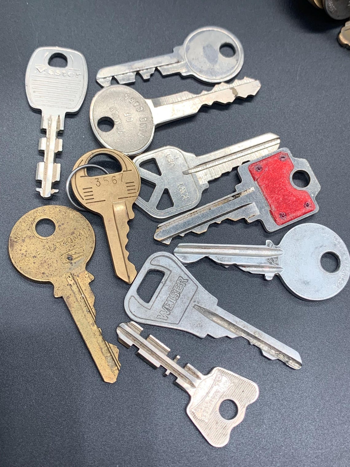 Keys, Lot of 10 Old Keys, Various Used Keys, Random Salvaged Keys - Etsy