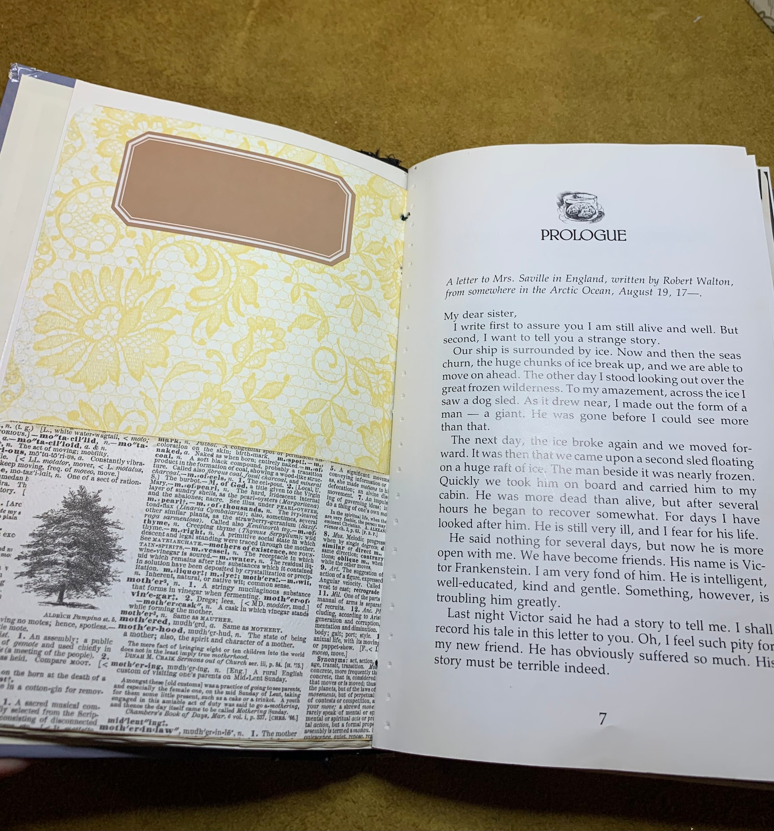 Frankenstein Journal, Upcycled Book Journal, Unique Junk Journal - Etsy