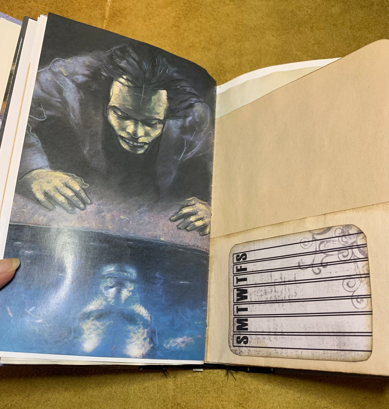 Frankenstein Journal, Upcycled Book Journal, Unique Junk Journal - Etsy