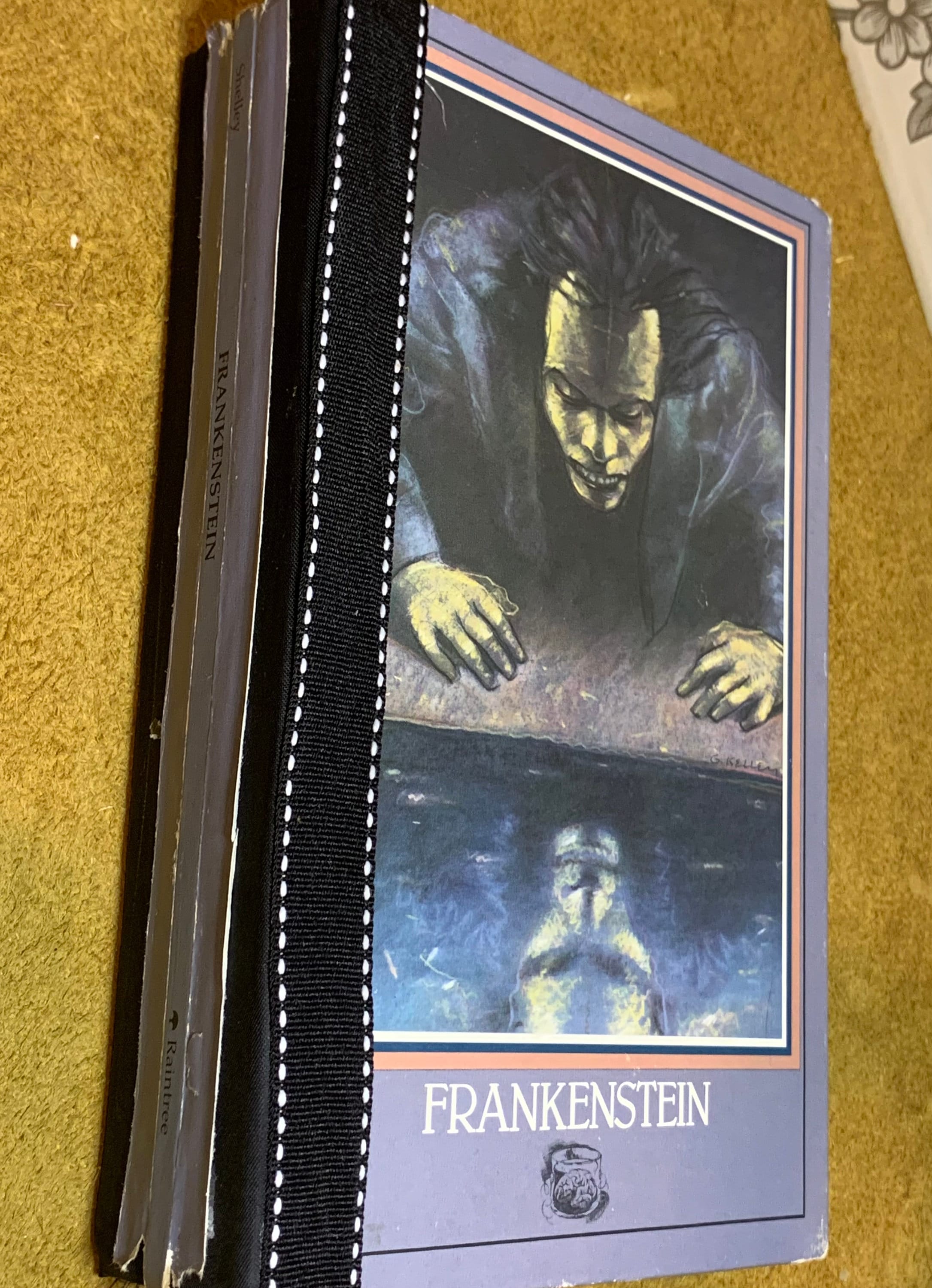 Frankenstein Journal, Upcycled Book Journal, Unique Junk Journal - Etsy