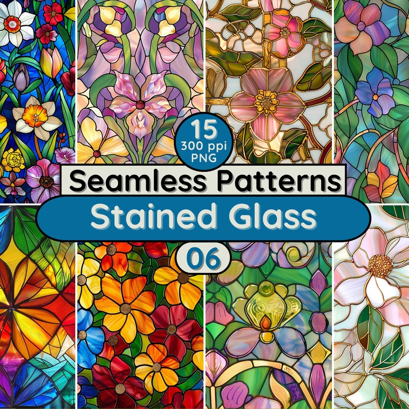 Stained Glass Fabric - Etsy