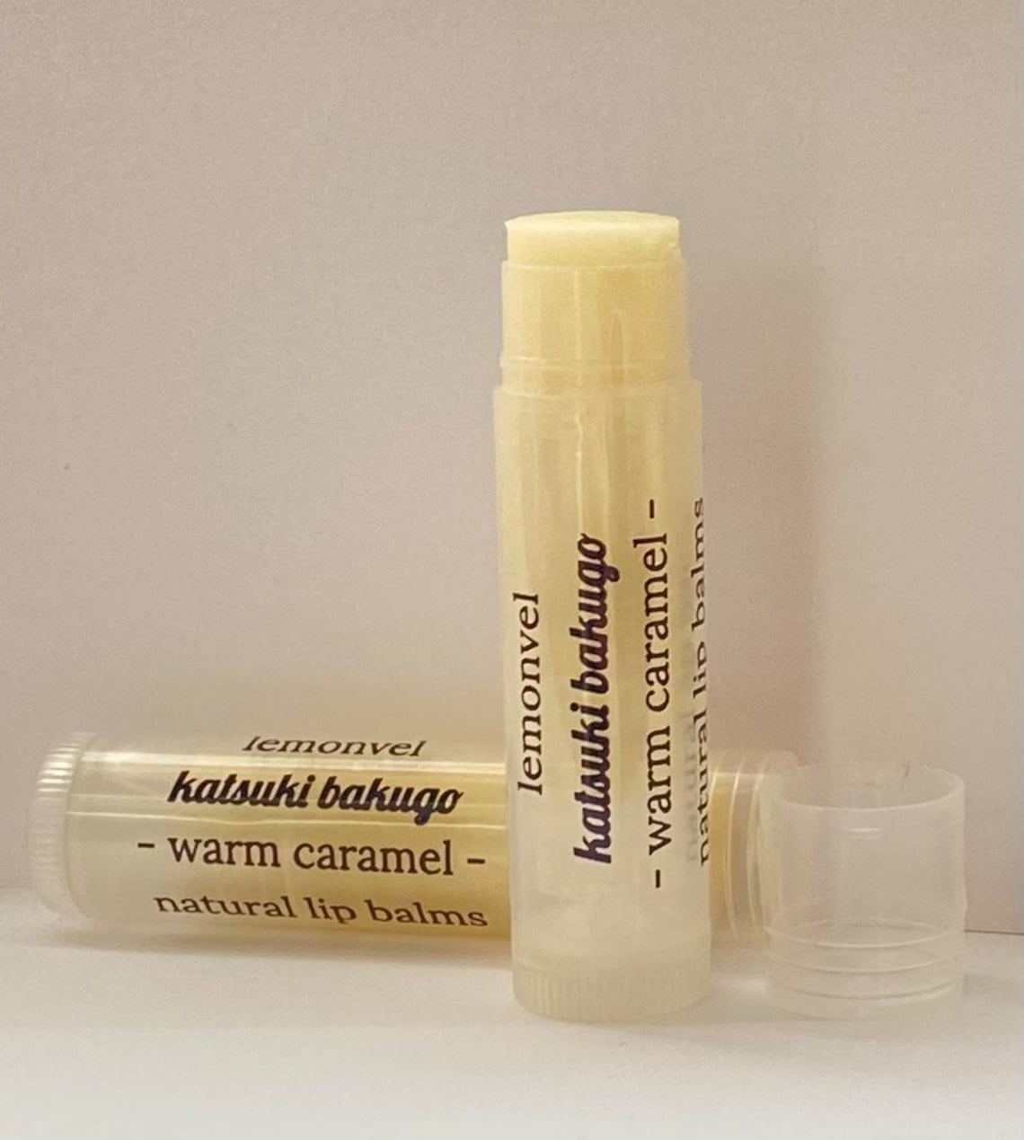 Katsuki Bakugo Warm Caramel Scented My Hero Academia Lip Balm - Etsy UK