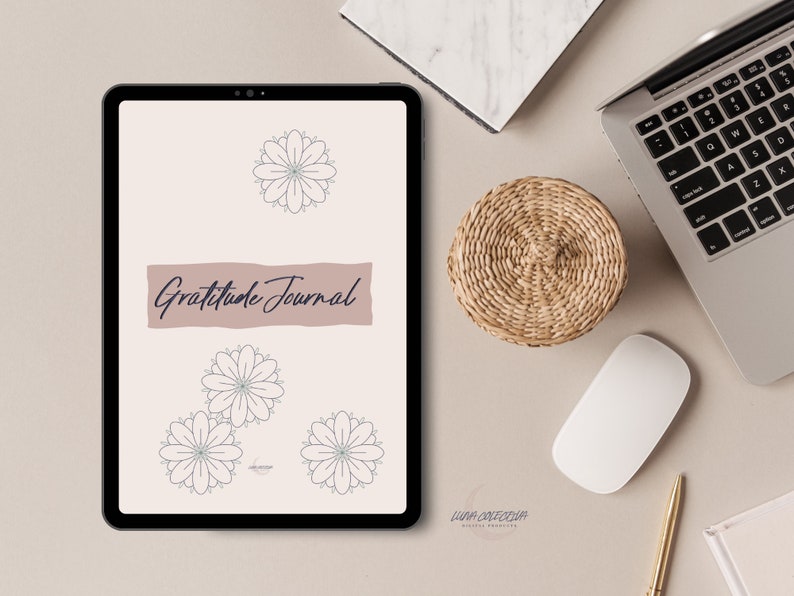 Gratitude Journal | Digital & Printable | Journal Prompts | Reflection ...
