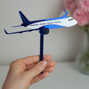 Airplane Cake Topper Set | Airplane Cake Topper | Boeing Topper | Plane ...