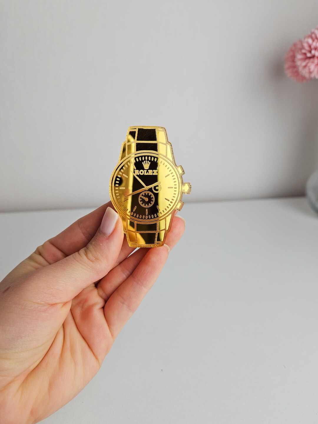 Watch Cake Charm Watch Cake Topper Cake Decoration Posh Watch Luxury ...