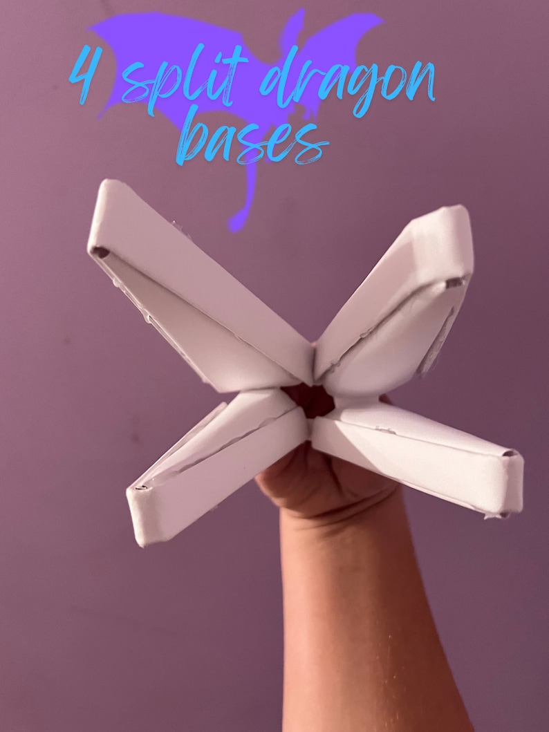 Customizable 4 Split Dragon Base! - Etsy
