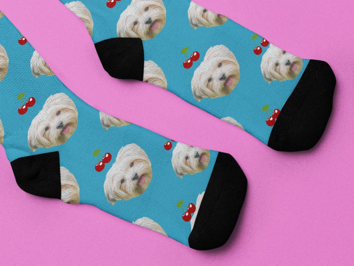Custom Dog Socks, Customizable Socks With Dog Face, Custom Socks for ...