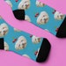 Custom Dog Socks, Customizable Socks With Dog Face, Custom Socks for ...