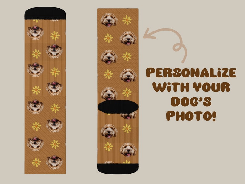Custom Dog Socks, Customizable Socks With Dog Face, Custom Socks for ...