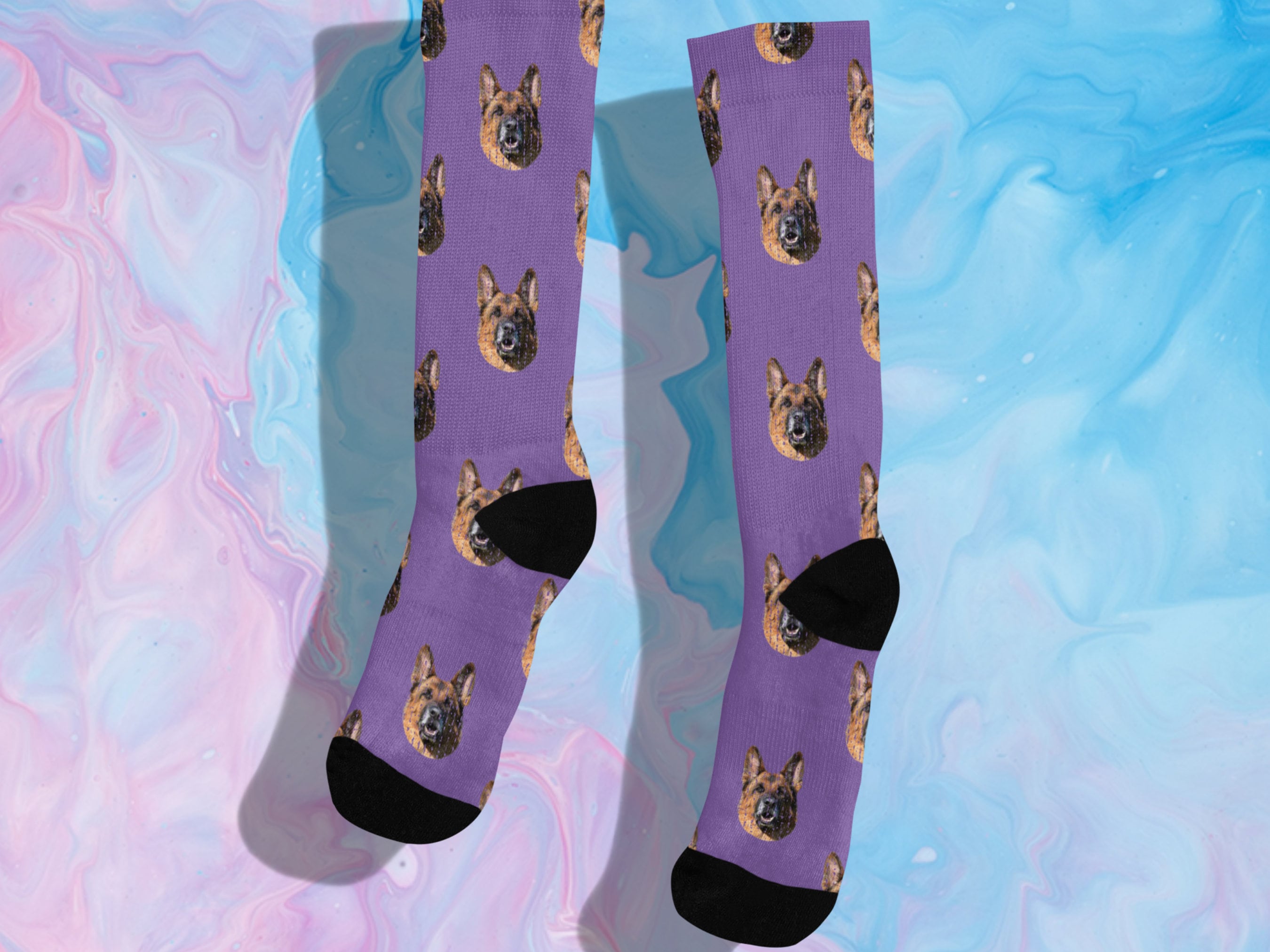 Custom Dog Socks, Customizable Socks With Dog Face, Custom Socks for ...