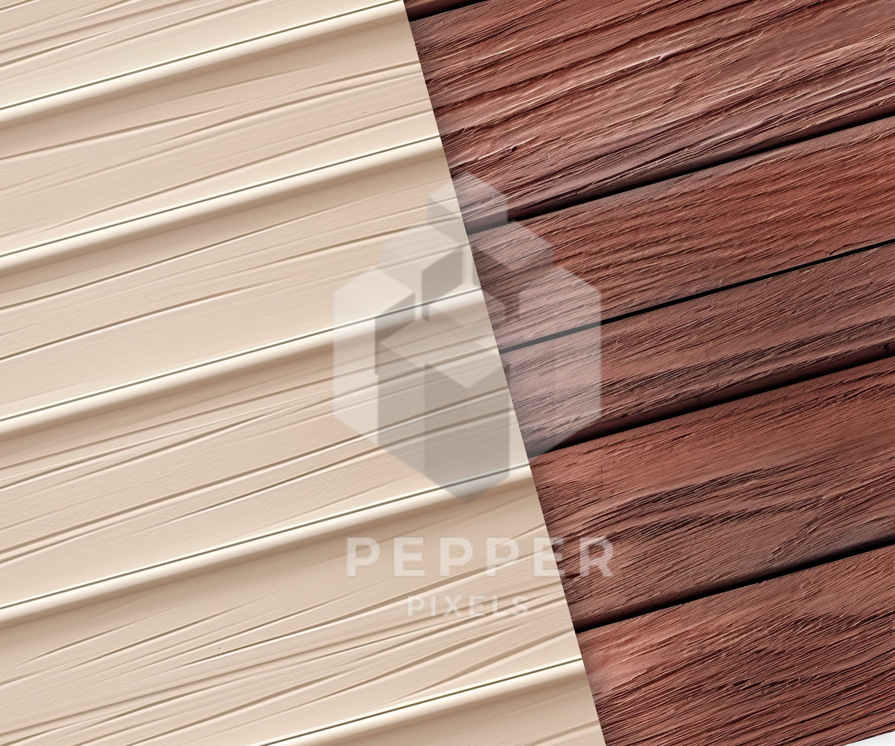 12 House Siding Digital Papers, Seamless Patterns, 12x12, Realistic ...