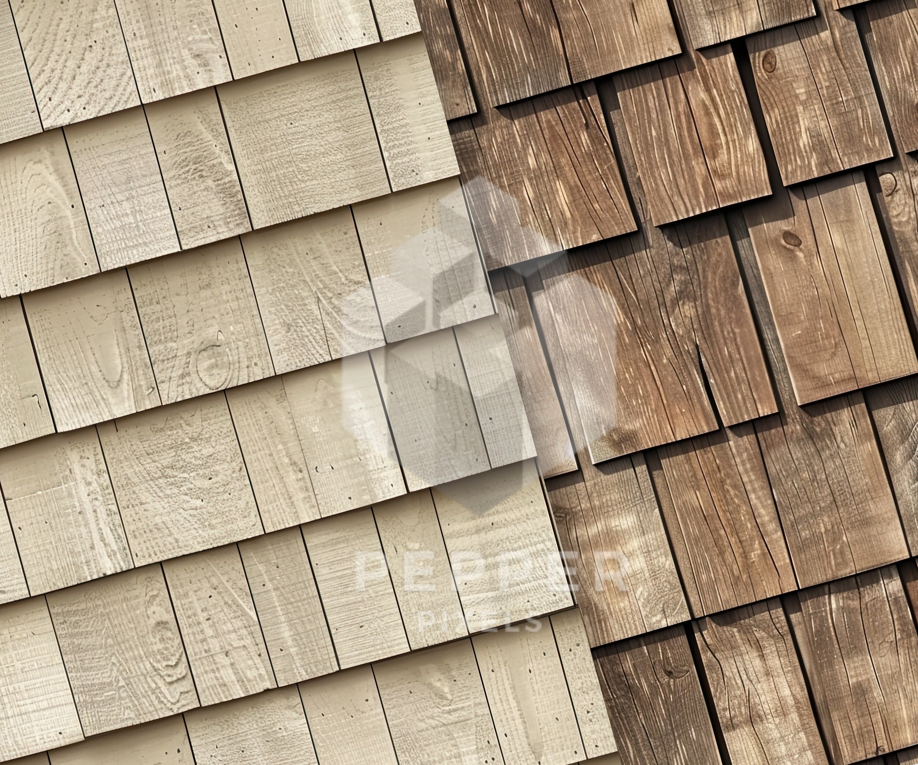 12 Wood Shingles 1 Digital Papers, Seamless Patterns, 12x12, Realistic ...