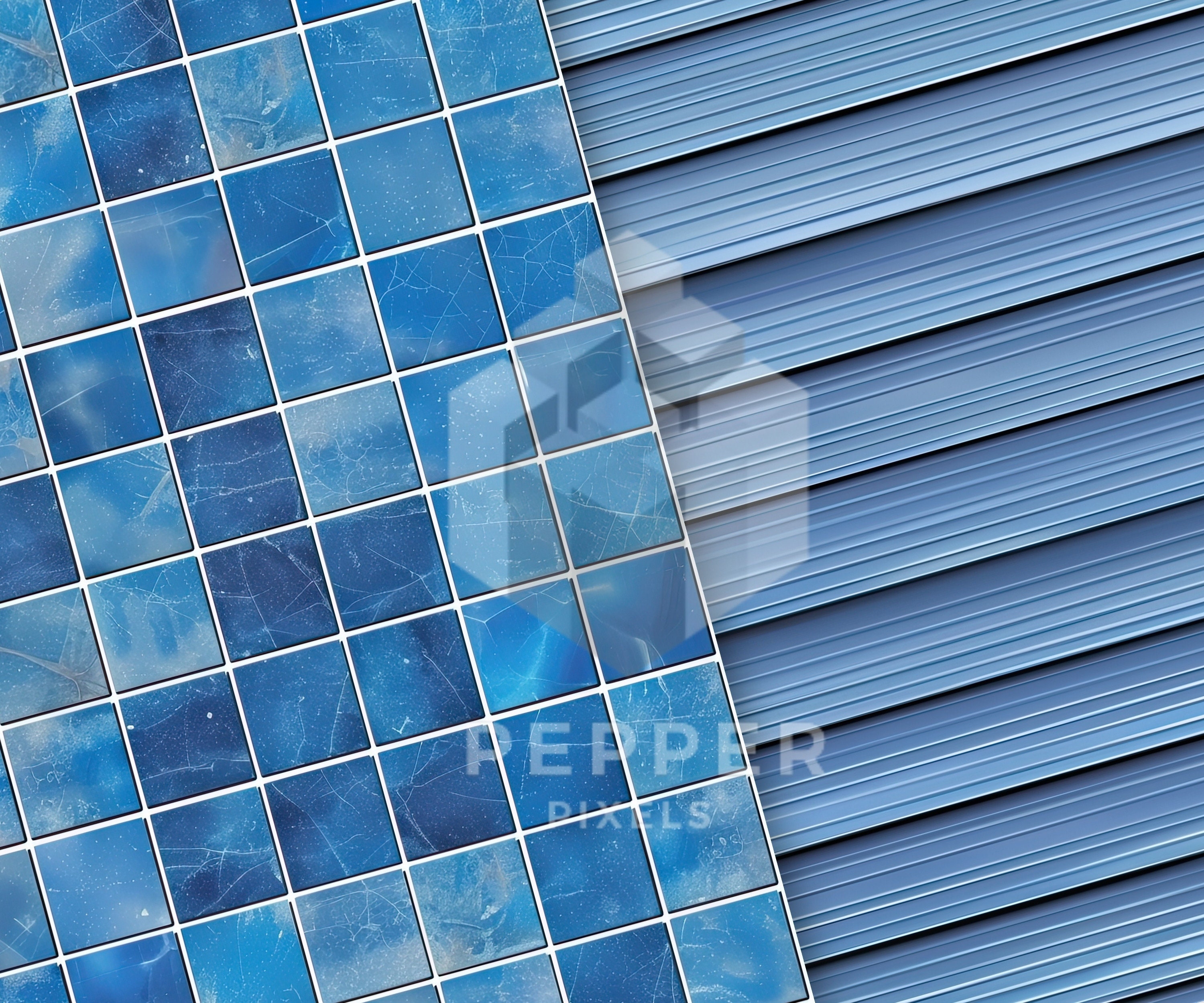 12 Blue Textures Digital Papers, Seamless Patterns, 12x12, Realistic Images Roof Siding Wood ...