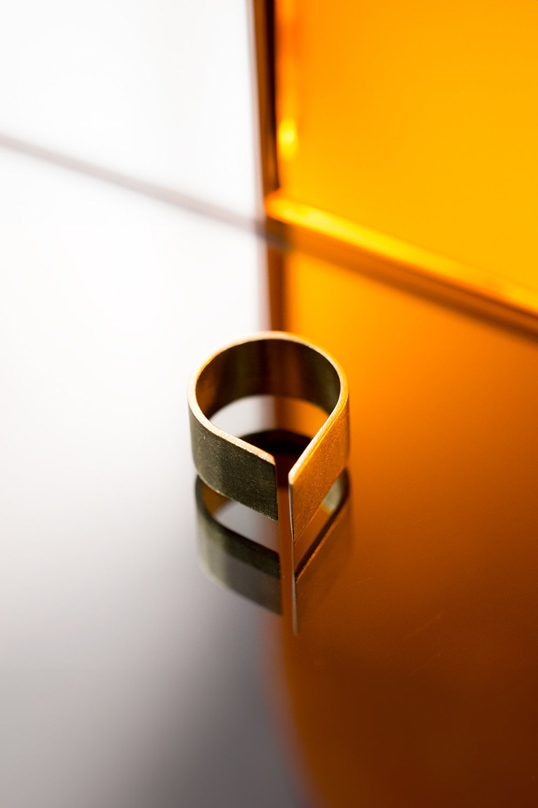 High Fashion Smart Ring Cool Ring Gold Sleek Ring Luxury Designer Ring ...