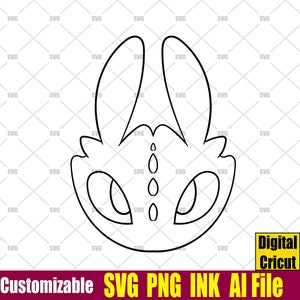 Toothless Dancing Meme Coloring Page, SVG, INK, and PNG Cricut Design ...