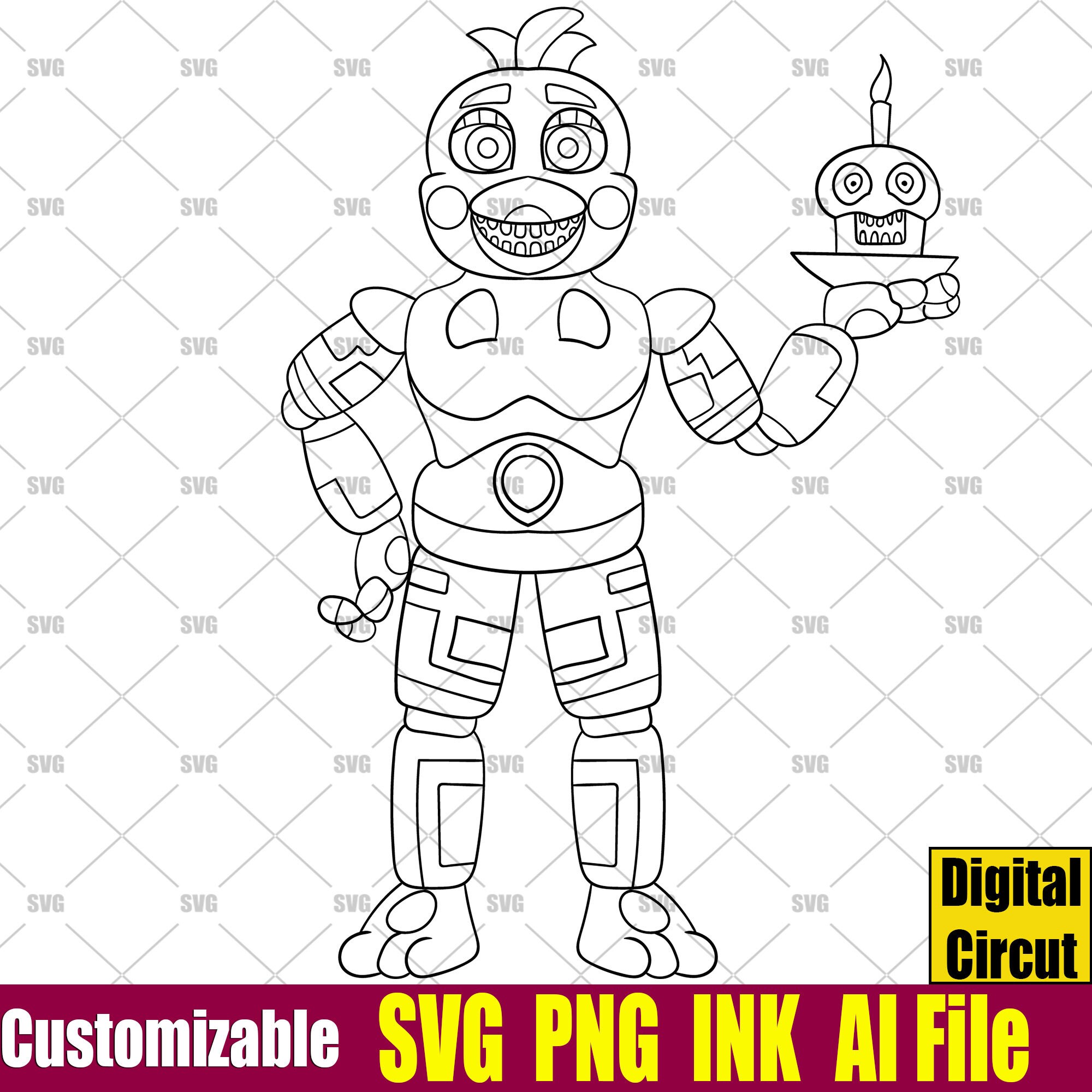 Funtime Foxy Five Nights at Freddys' Featuring the Puppet, Funtime ...