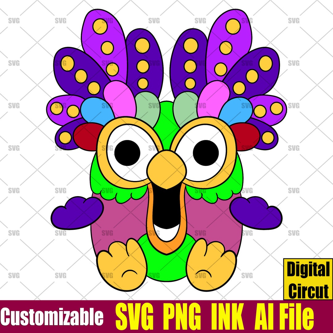 Blue-y Chattermax Svg, Blue-y Chattermax , Blue-y Chattermax Coloring ...