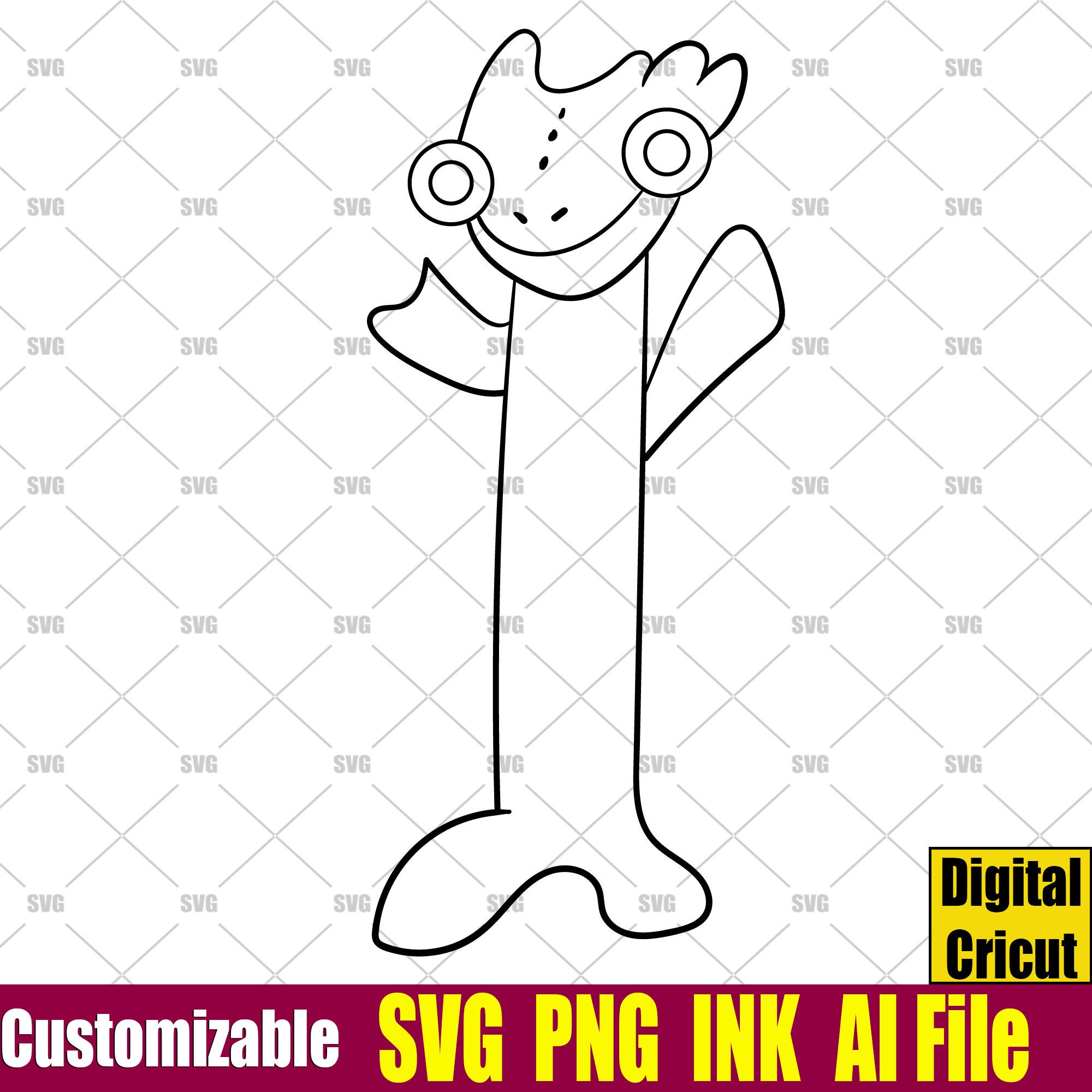 Toothless Dancing Meme Coloring Pages, SVG, INK, and PNG Cricut Design ...