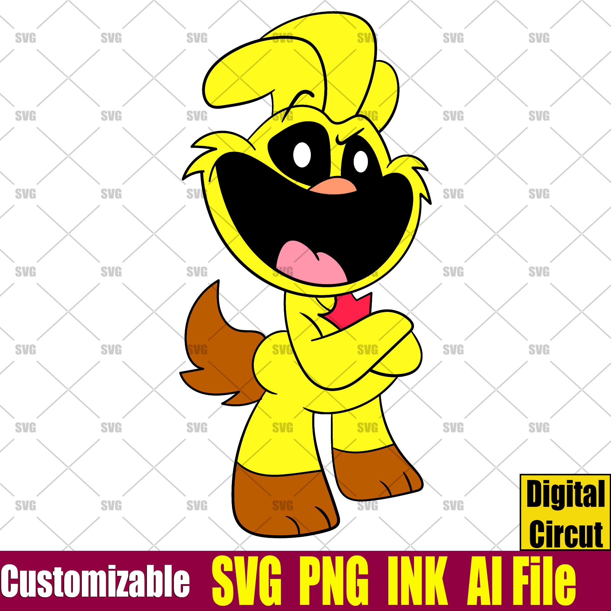 Humanized Bobby Bear Hug Bubba Bubbaphant Chicken From Poppy Playtime