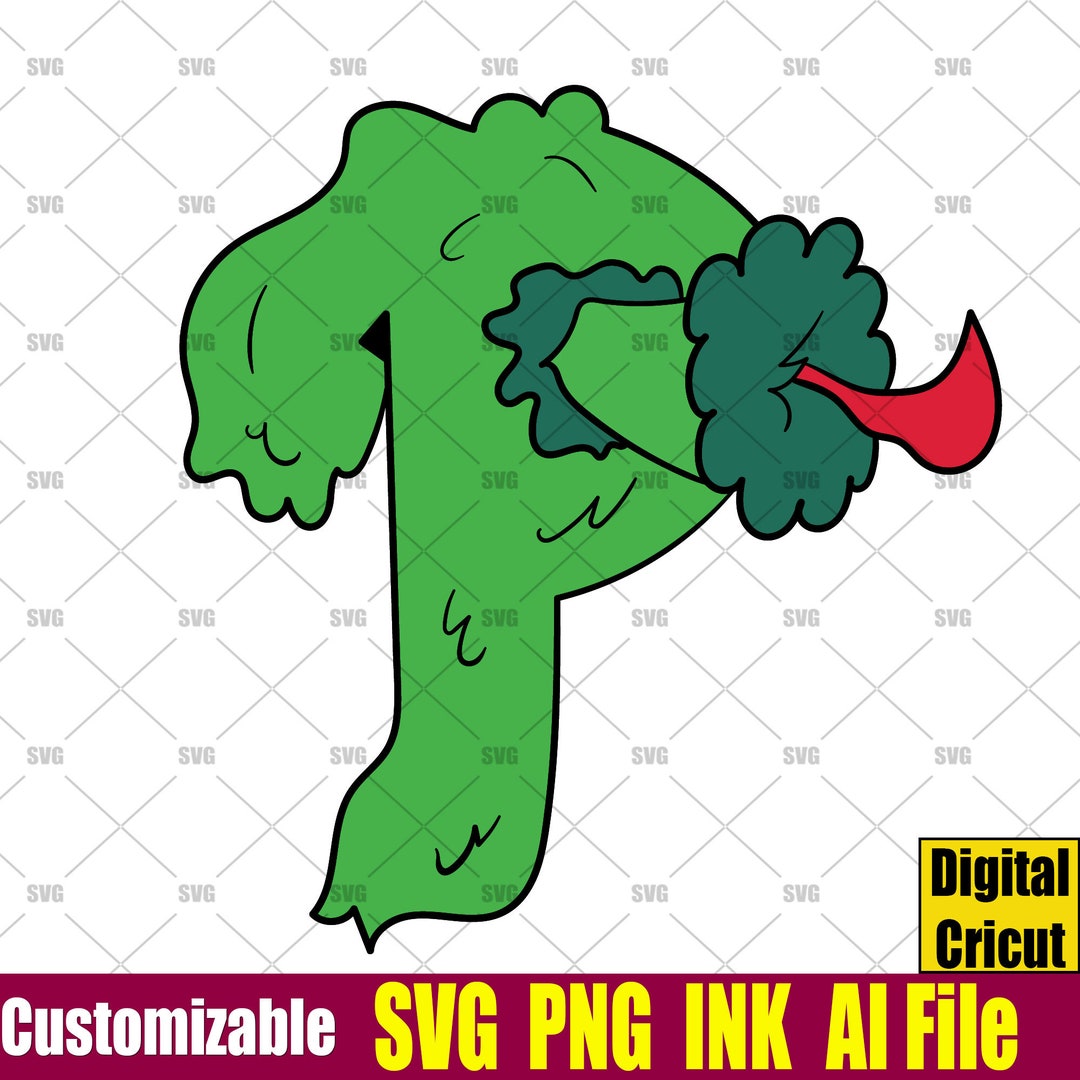 Editable Phillies Mascot SVG, Phillies Mascot Png, Phillies Mascot ...