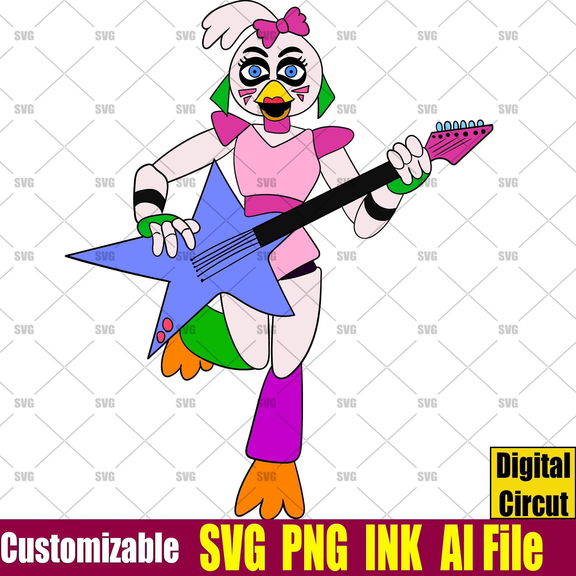 Funtime Foxy Five Nights at Freddys' Featuring the Puppet, Funtime ...