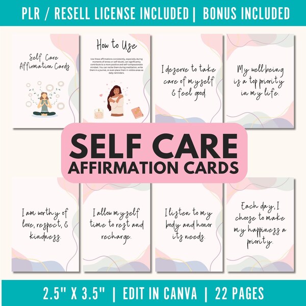 Self Love Cards - Etsy