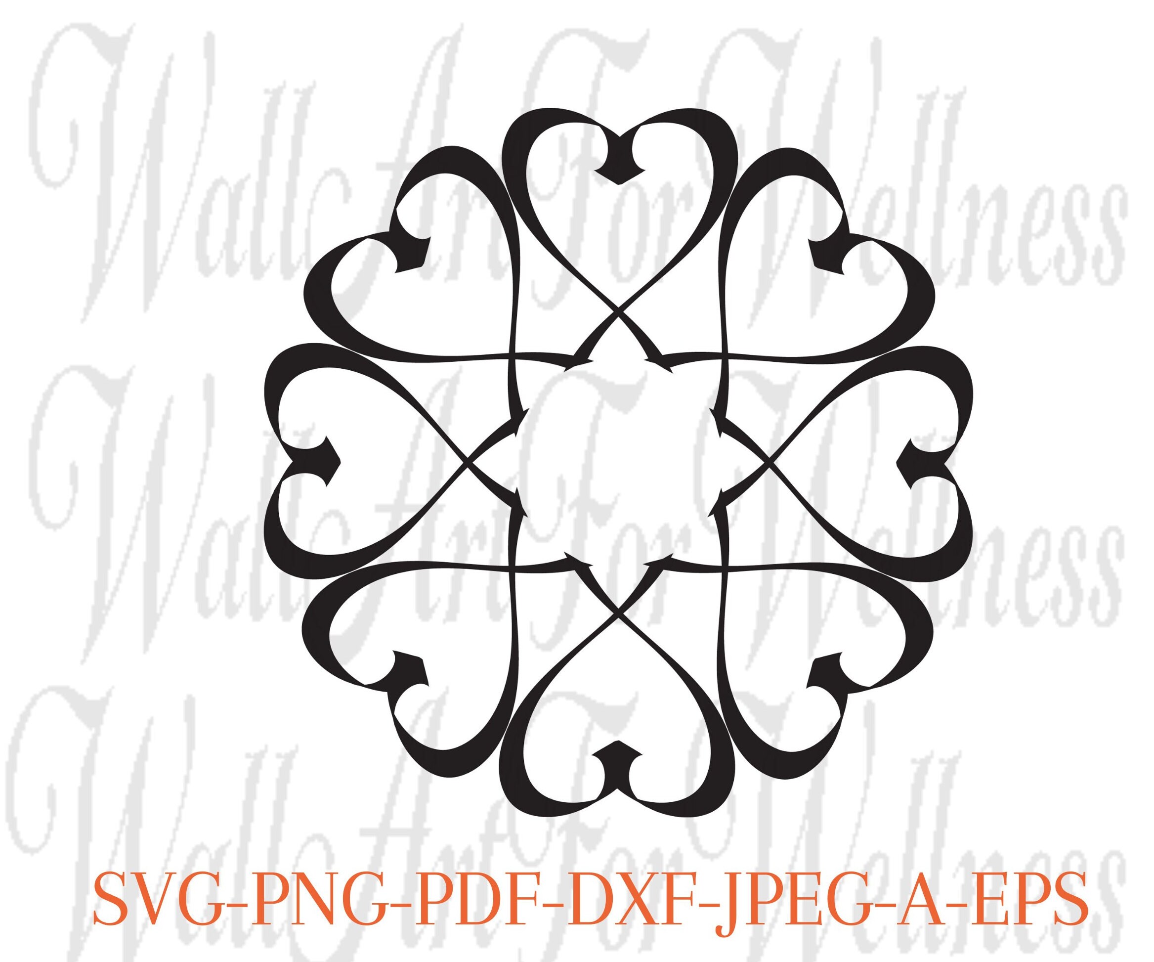 Heart Svg, Open Heart Svg, Vector Design, Digital Download, Heart Png ...