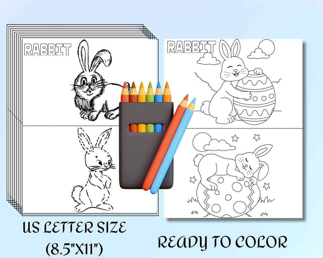 Digital Printable Colouring Sheets Instant Digital Download Funy Sweet ...