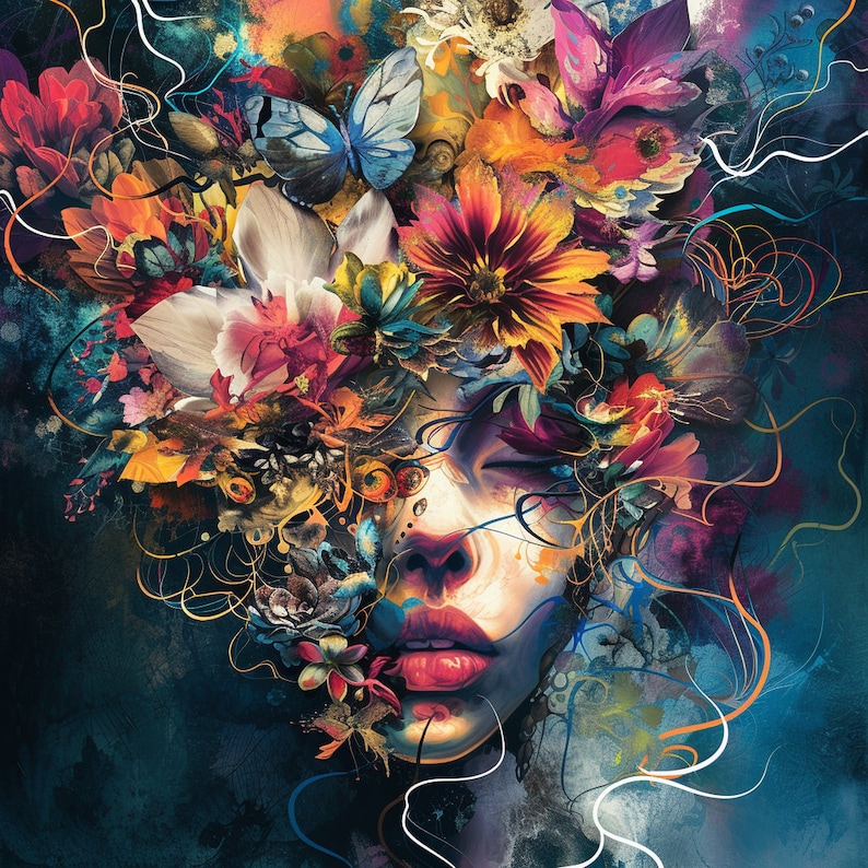 Modern Aesthetic Abstract Artwork / Digital Download / Printable ...