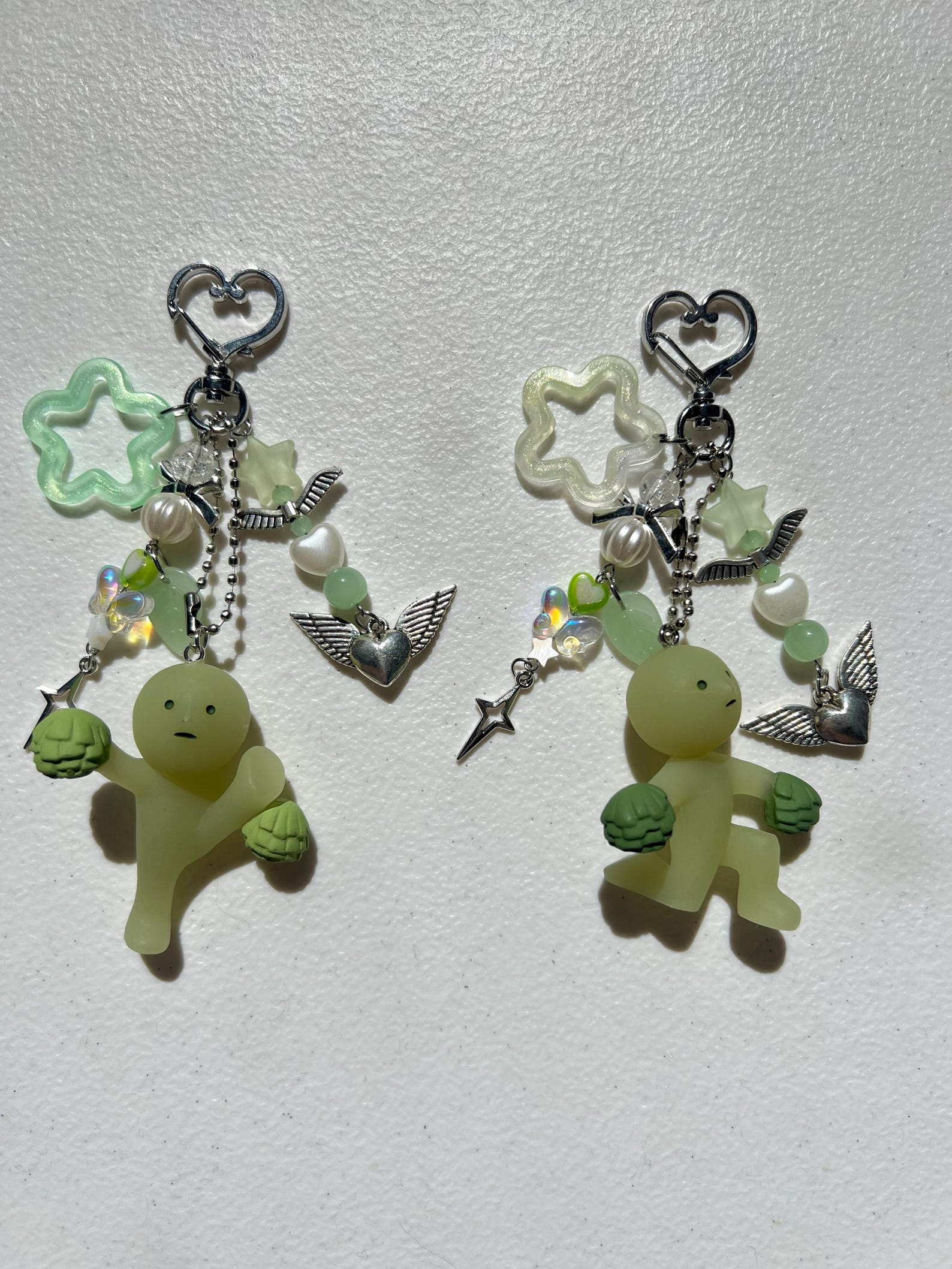 Smiski Keychains/ Made From Authentic Smiski - Etsy