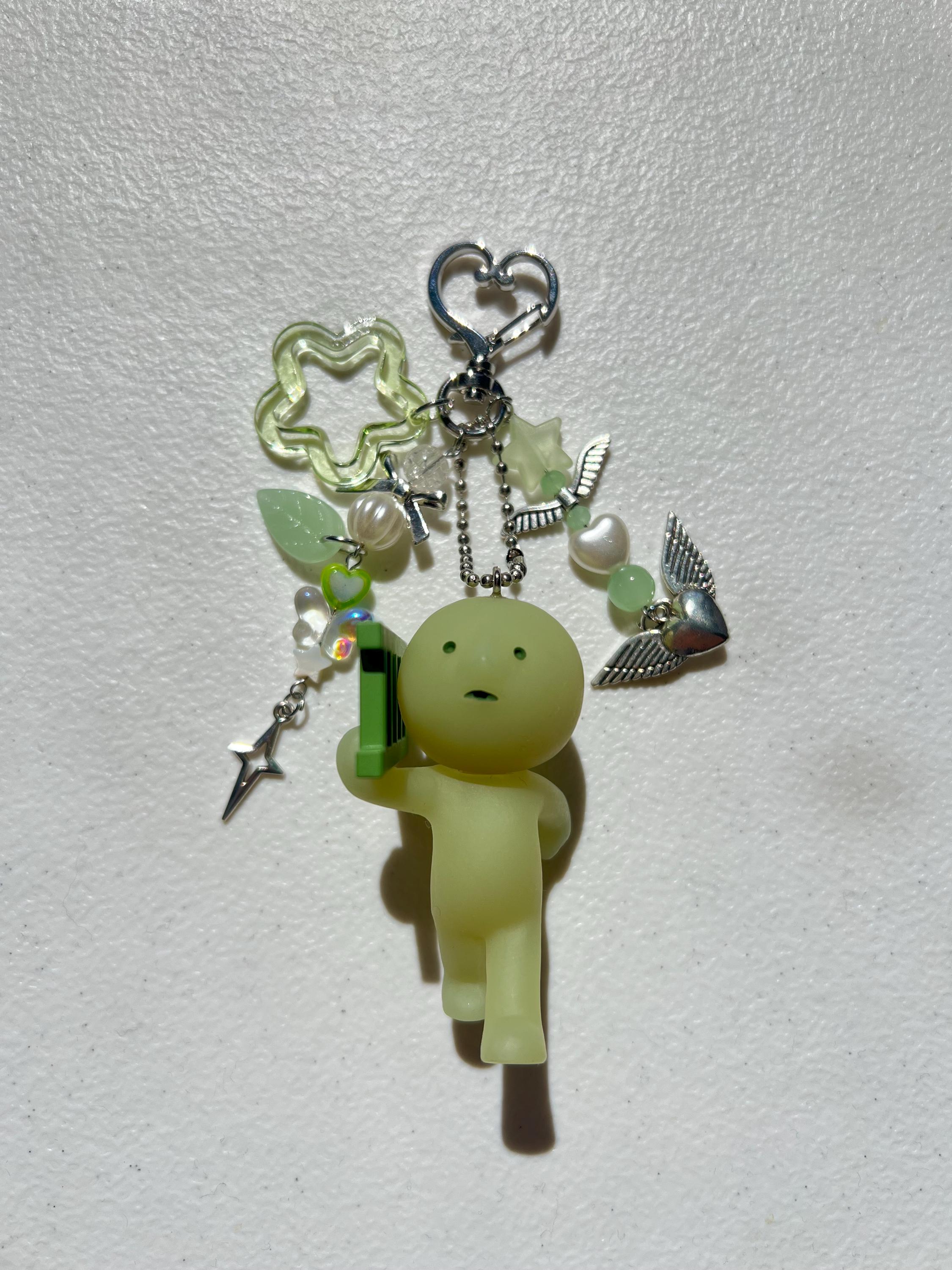 Smiski Keychains/ Made From Authentic Smiski - Etsy