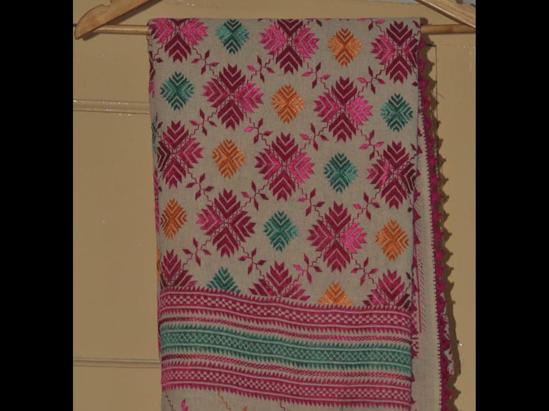 Artistry in Threads: Beloved Handmade Embroidered Shawls, Where Luxe ...