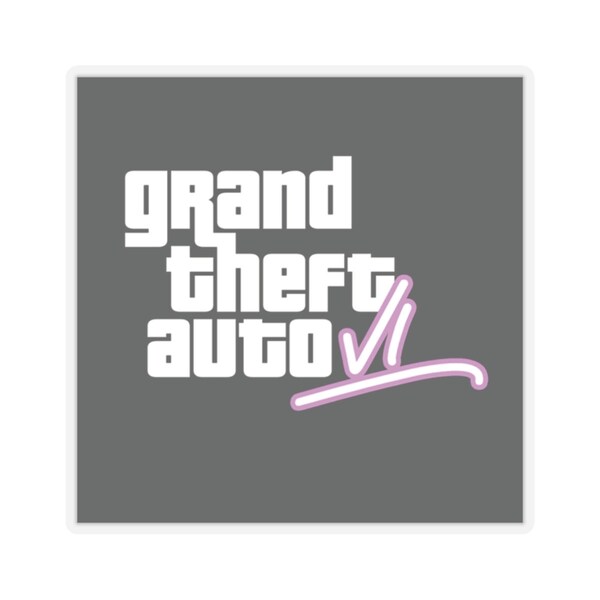 Gta Vi Logo - Etsy