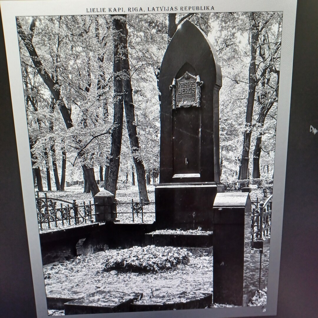 Tombstone, Great Cemetery, Riga, Latvia mailed Print - Etsy