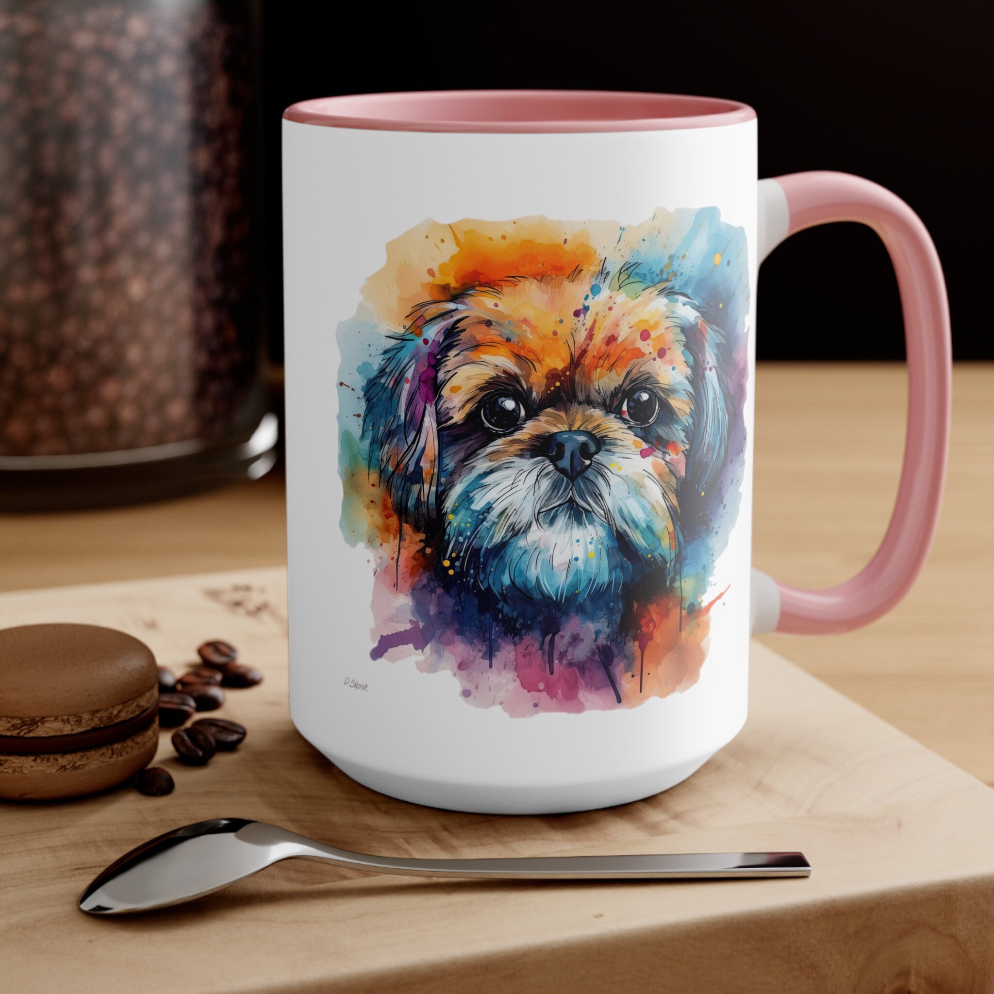 Shih Tzu 1 Accent Mugs - Etsy