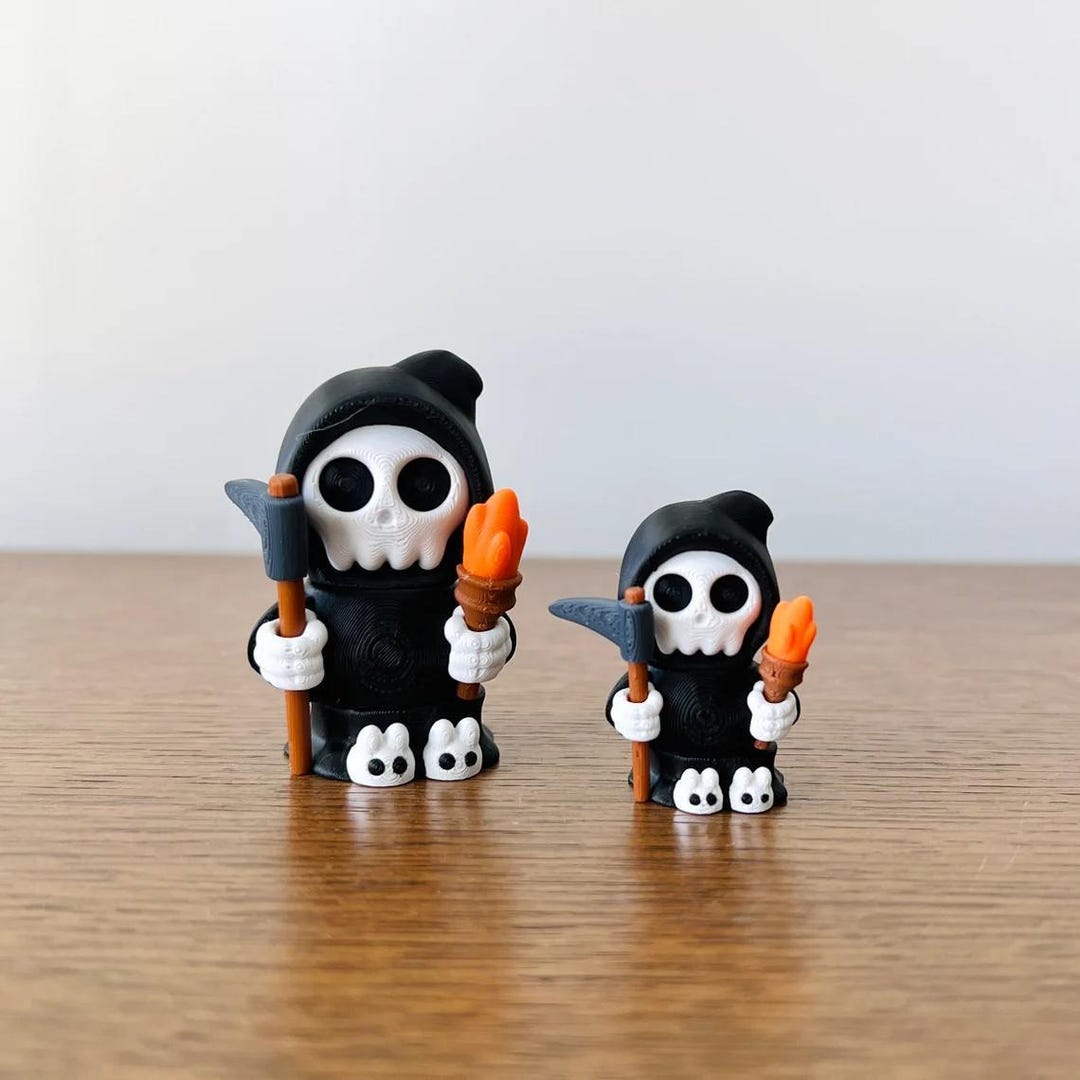 Mini Grim Reaper Multiply Sizes Available Sensory Pets Flexible Cute ...
