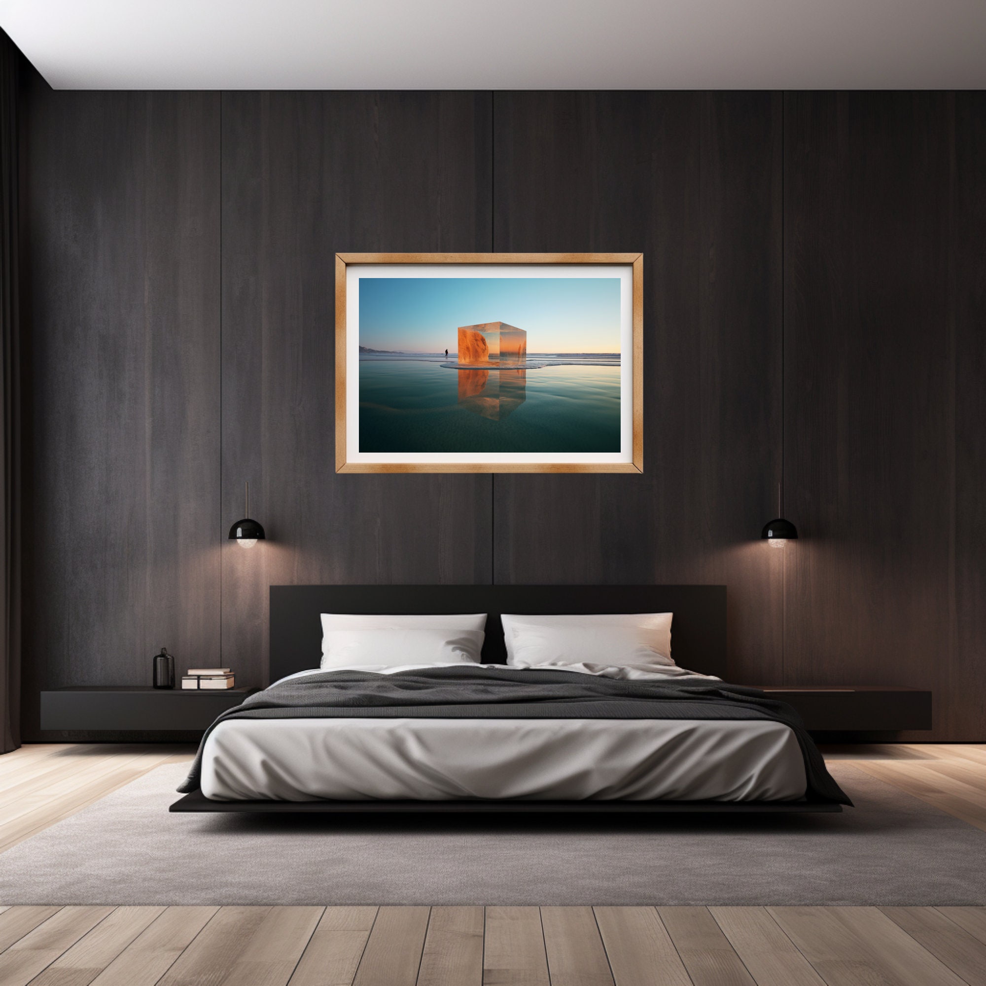 Self Reflection, Abstract Wall Art High Resolution - Etsy