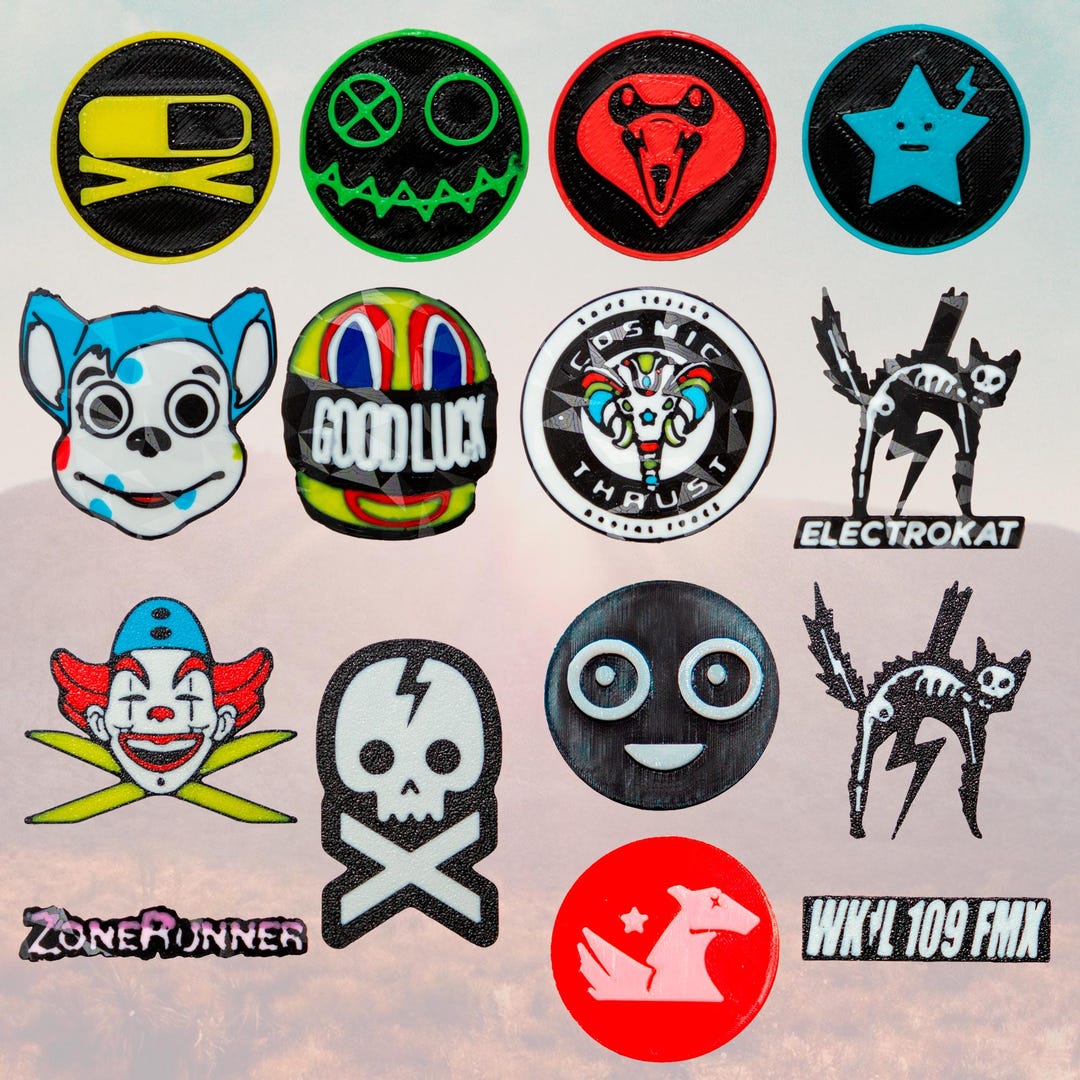 My Chemical Romance Danger Days Pins Collection - Etsy