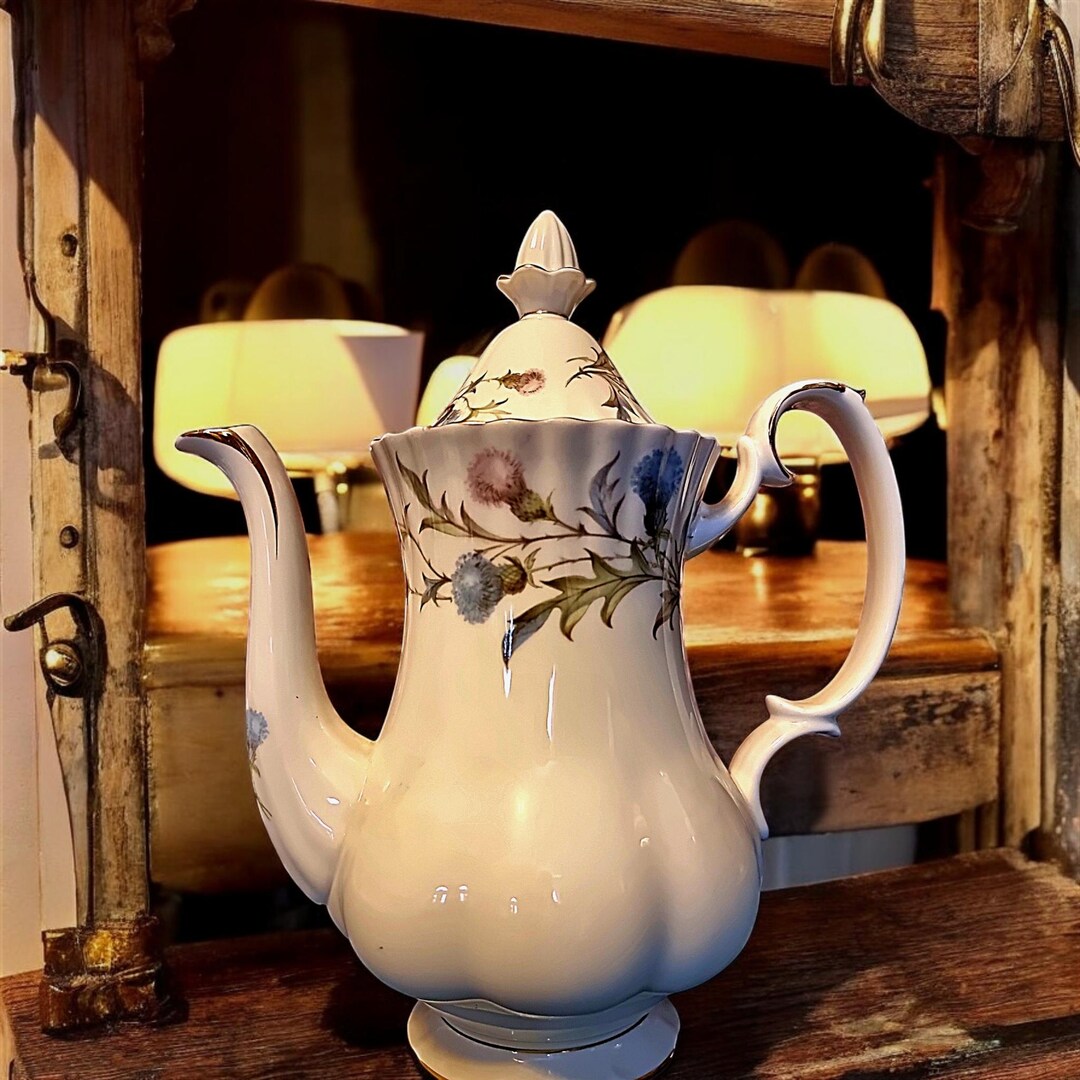 ROYAL ALBERT BRIGADOON Koffee Set 24 Pieces. - Etsy