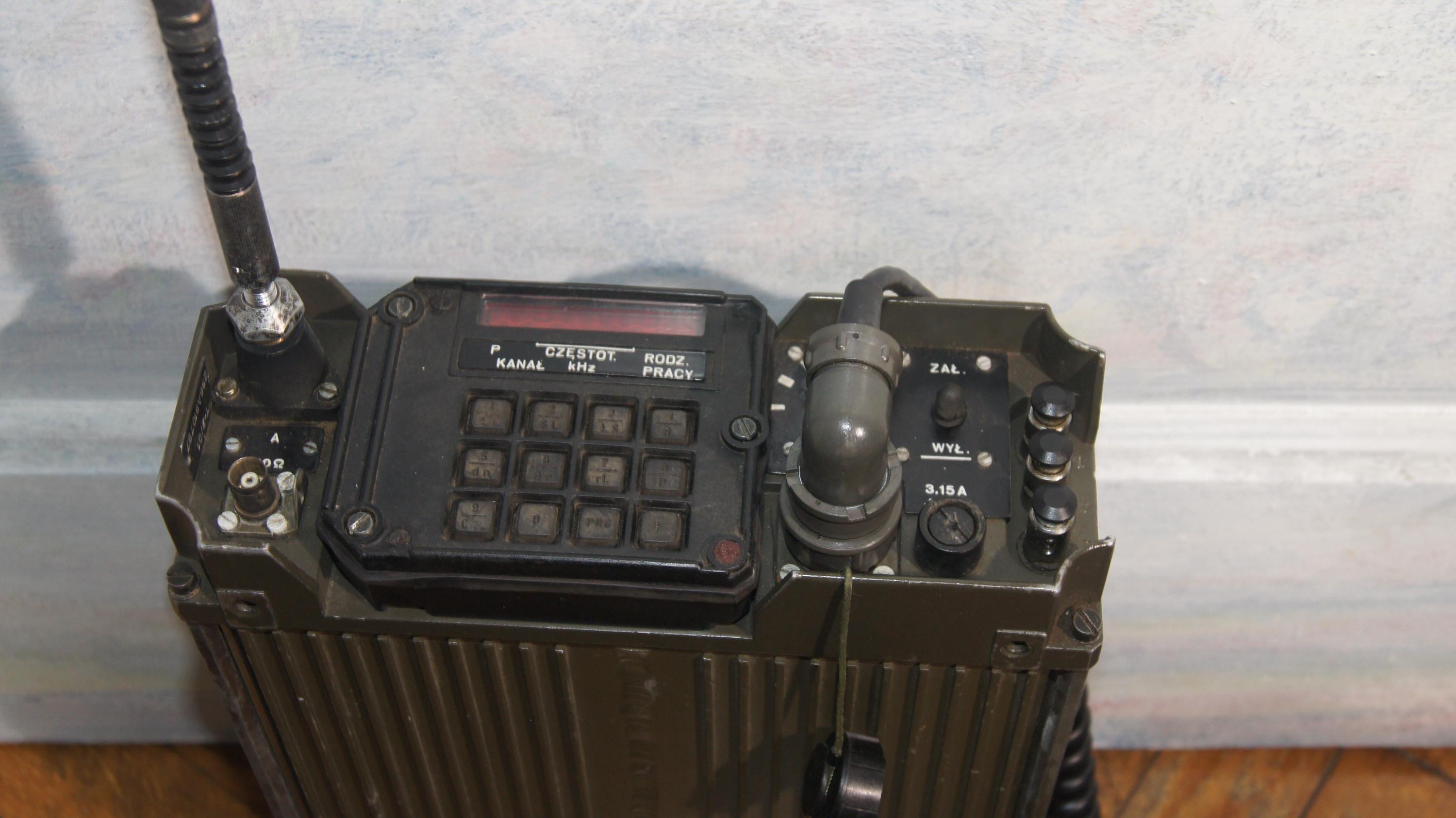 Vintage Polish Military Manpack Two Way Radio T/02 Tuberoza - Etsy