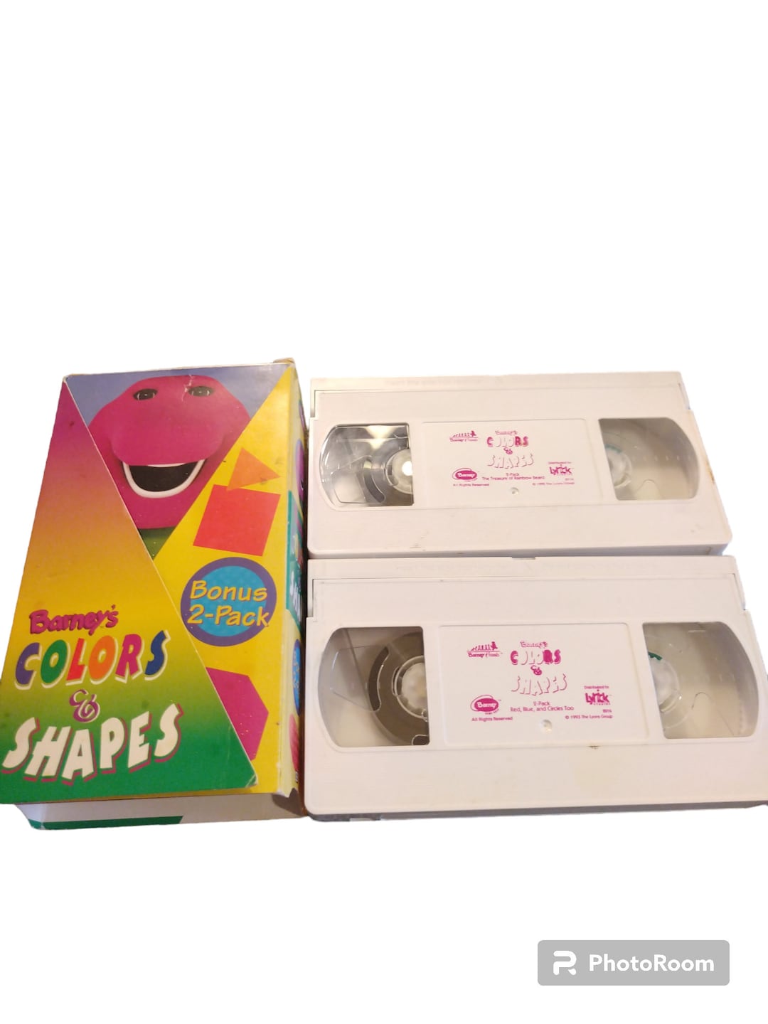 Vintage Barney and Friends Colors and Shapes VHS Tapes - Etsy