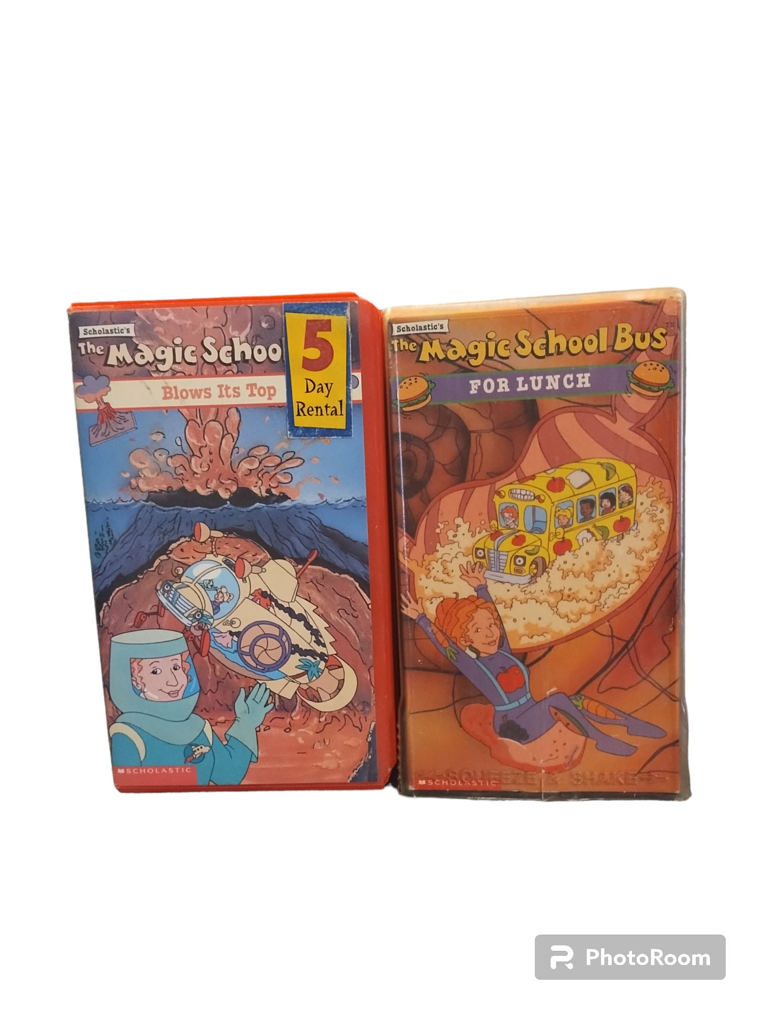 Vintage Magic School Bus VHS Tapes Set of 2 - Etsy UK