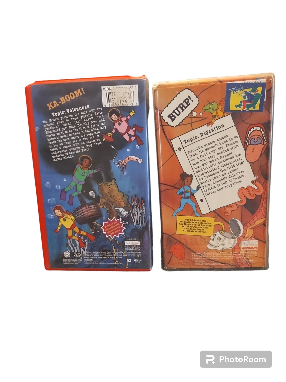 Vintage Magic School Bus VHS Tapes Set of 2 - Etsy UK