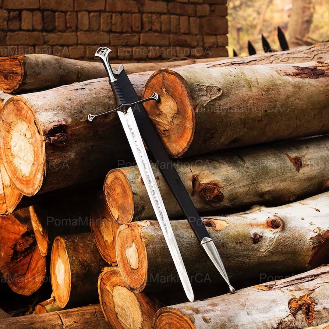 Sword of Strider Custom Engraved Sword LOTR Sword Lord of - Etsy