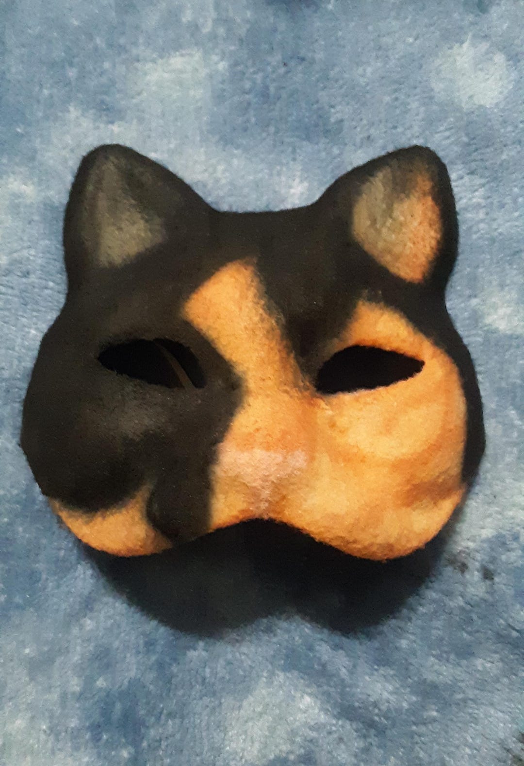Black and Orange Tabby Cat Therian Mask(premade) - Etsy