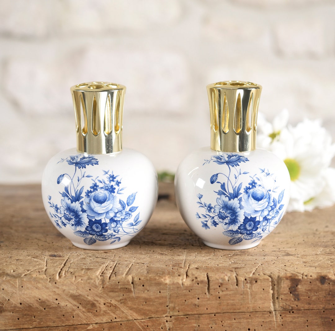 Berger Lamps French Farmhouse Shelf Decor Object Set of 2 Antique Paris ...
